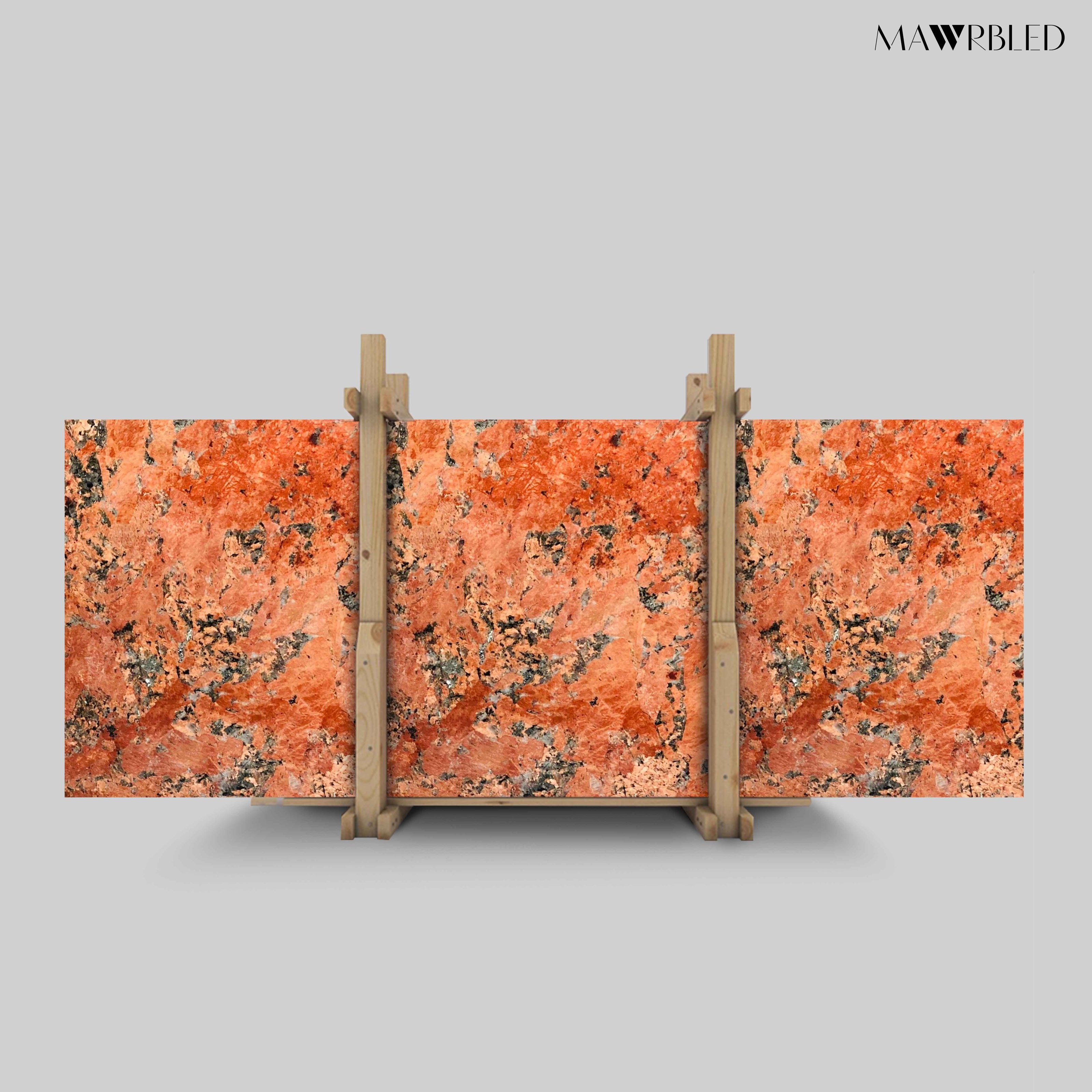 Alaska Red Granite - Wilderness into Your Space