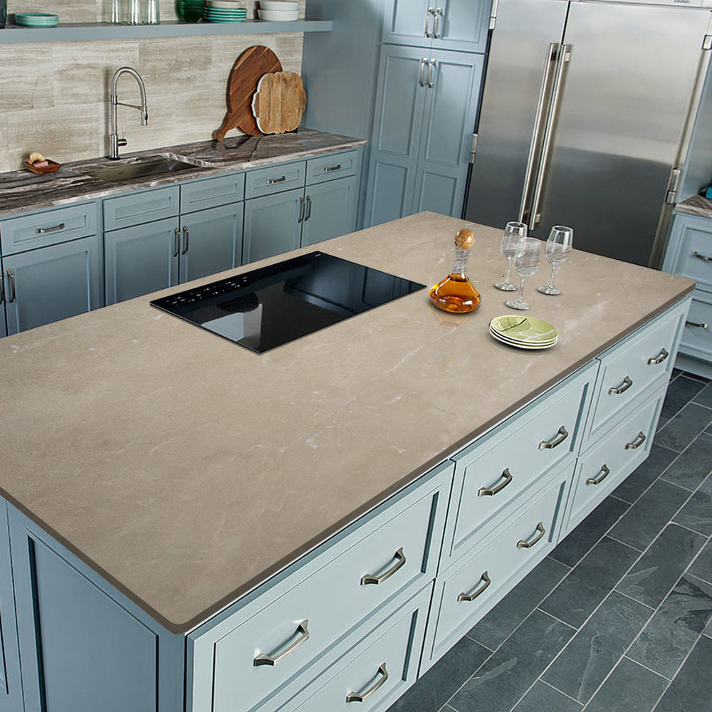 Crema Marfil Marble Countertop
