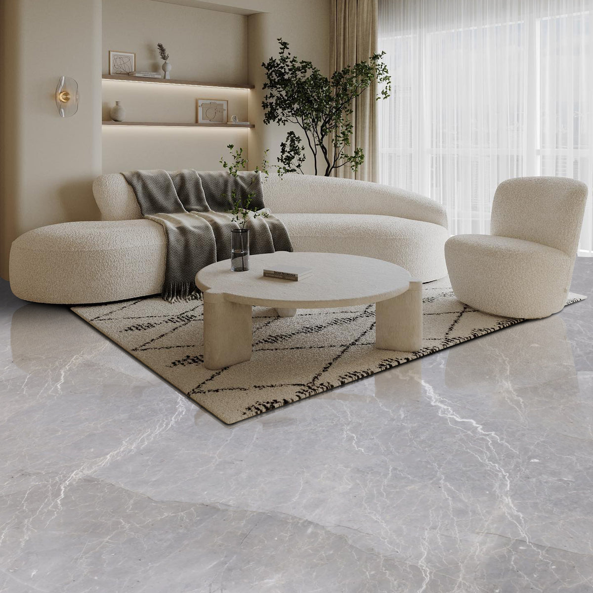 Earth Grey Marble - Embrace the Beauty of Nature in Stone