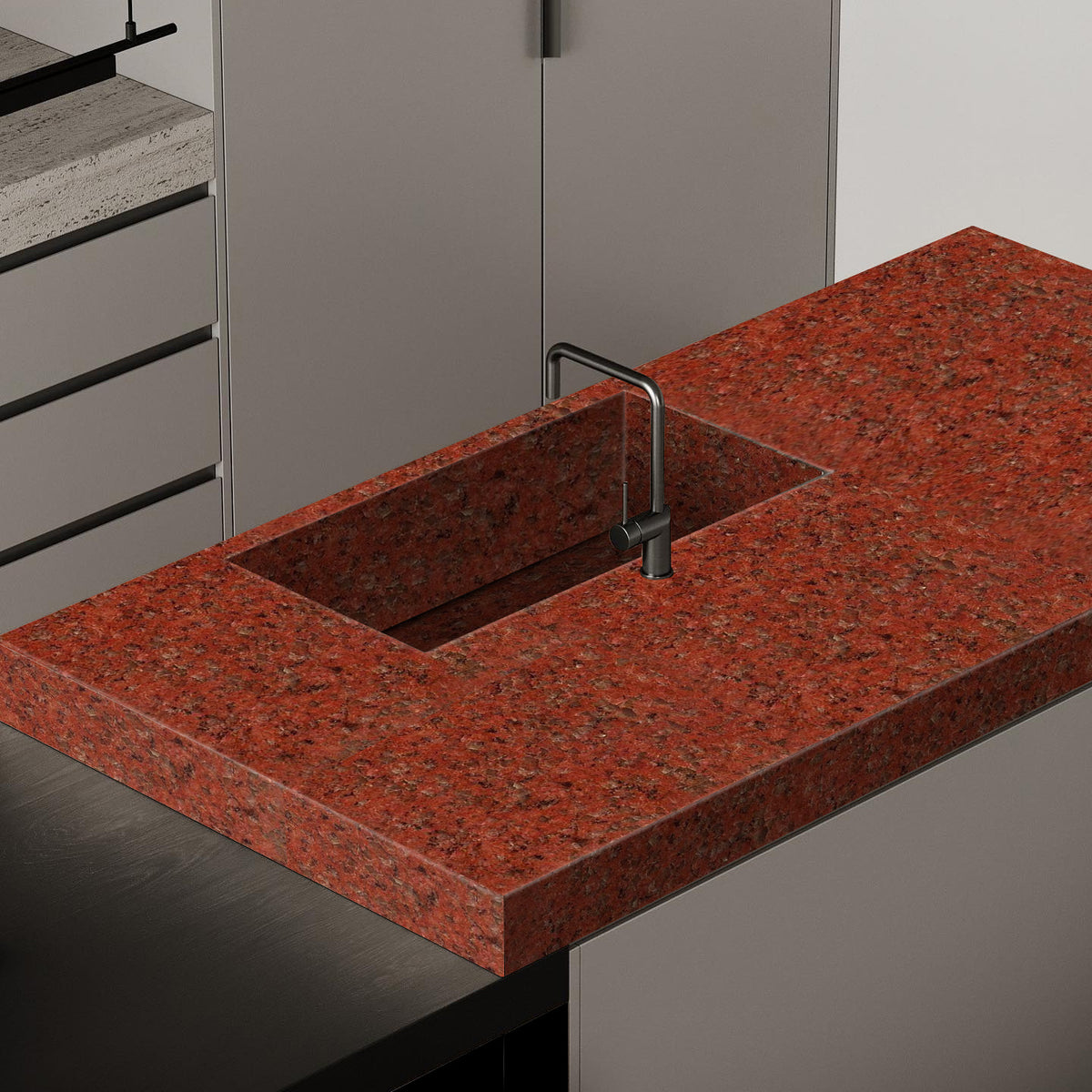 Maple Red Granite - Embrace Nature's Warmth