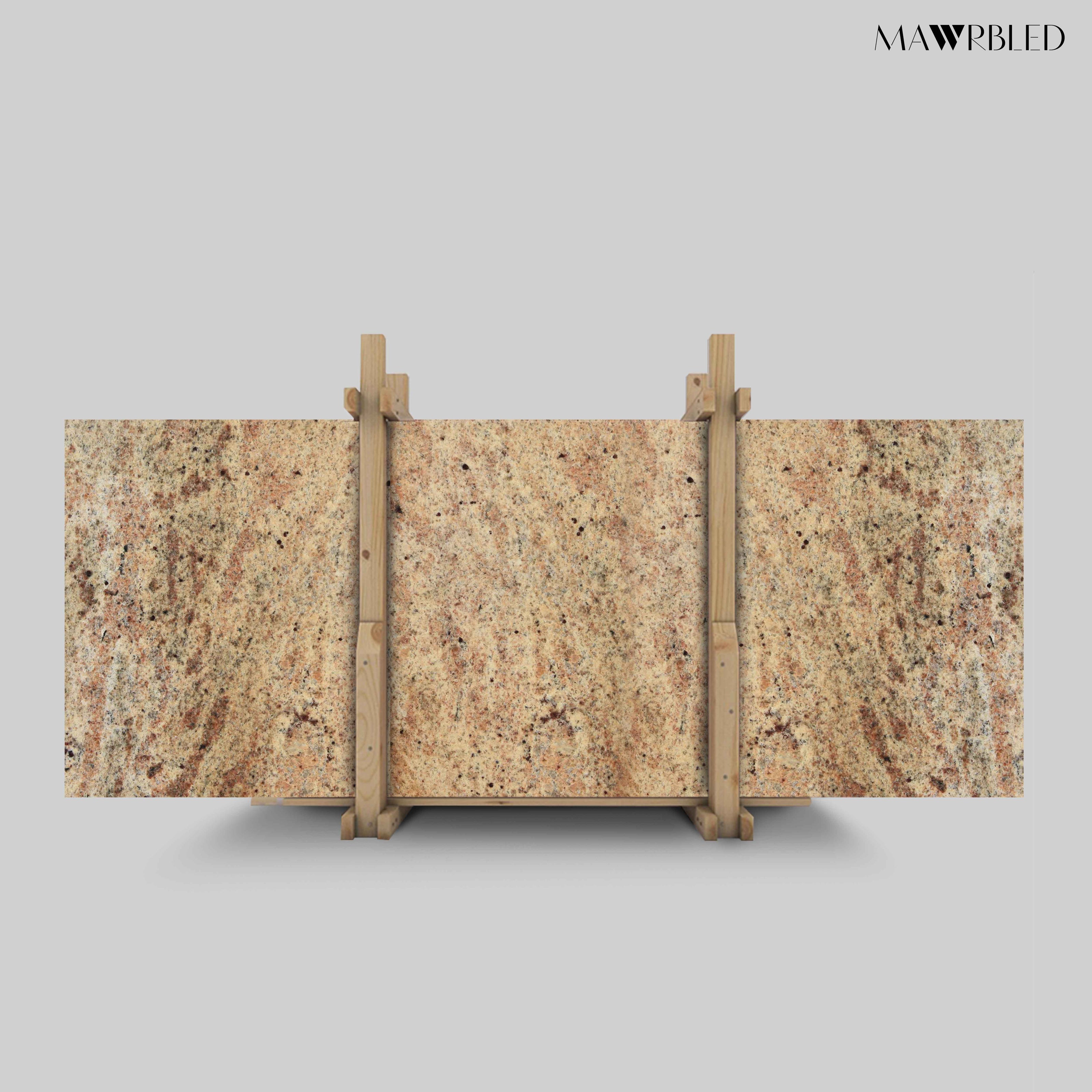 Ivory Gold Granite | Mawrbled