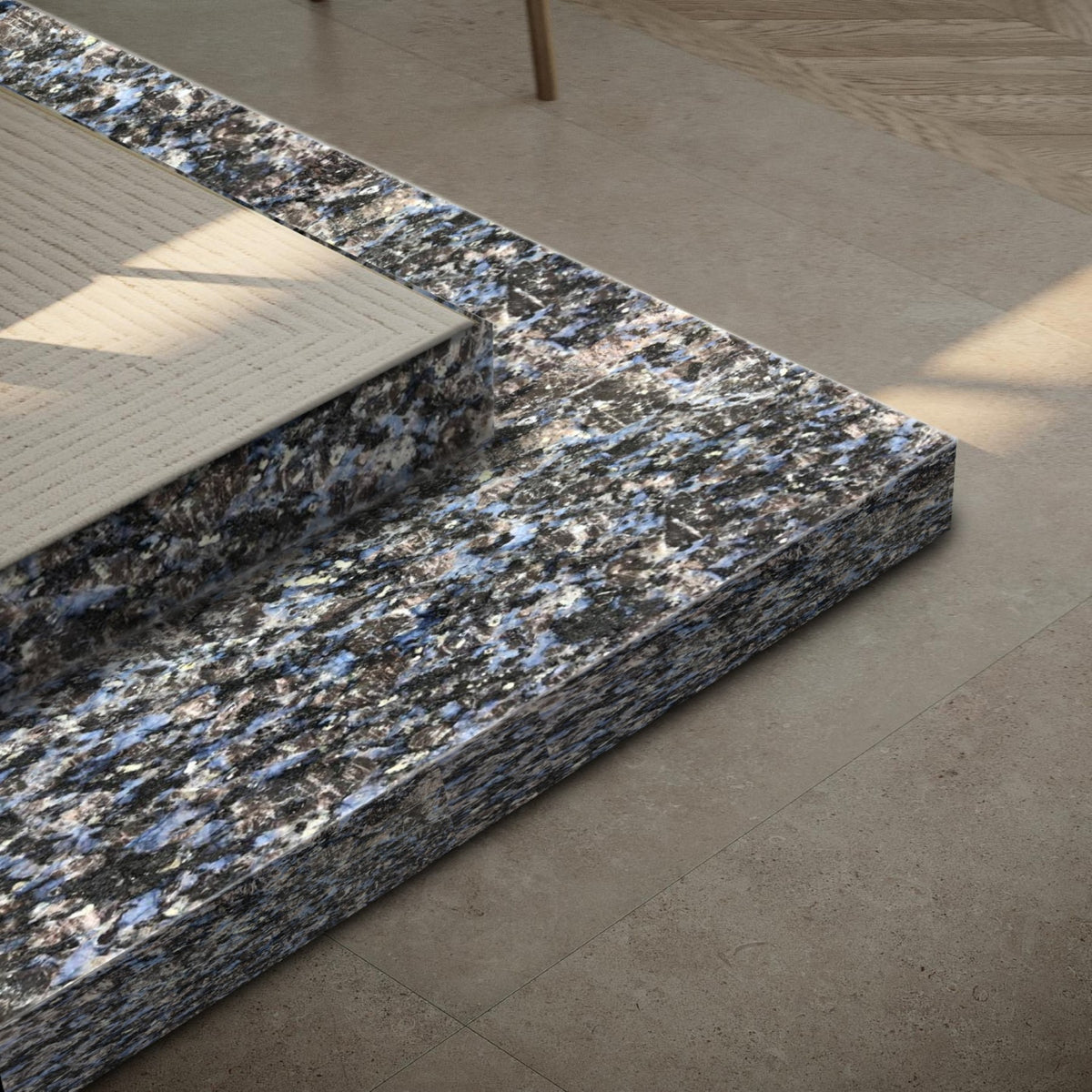 Safari Blue Granite - Unleash the Wild Elegance