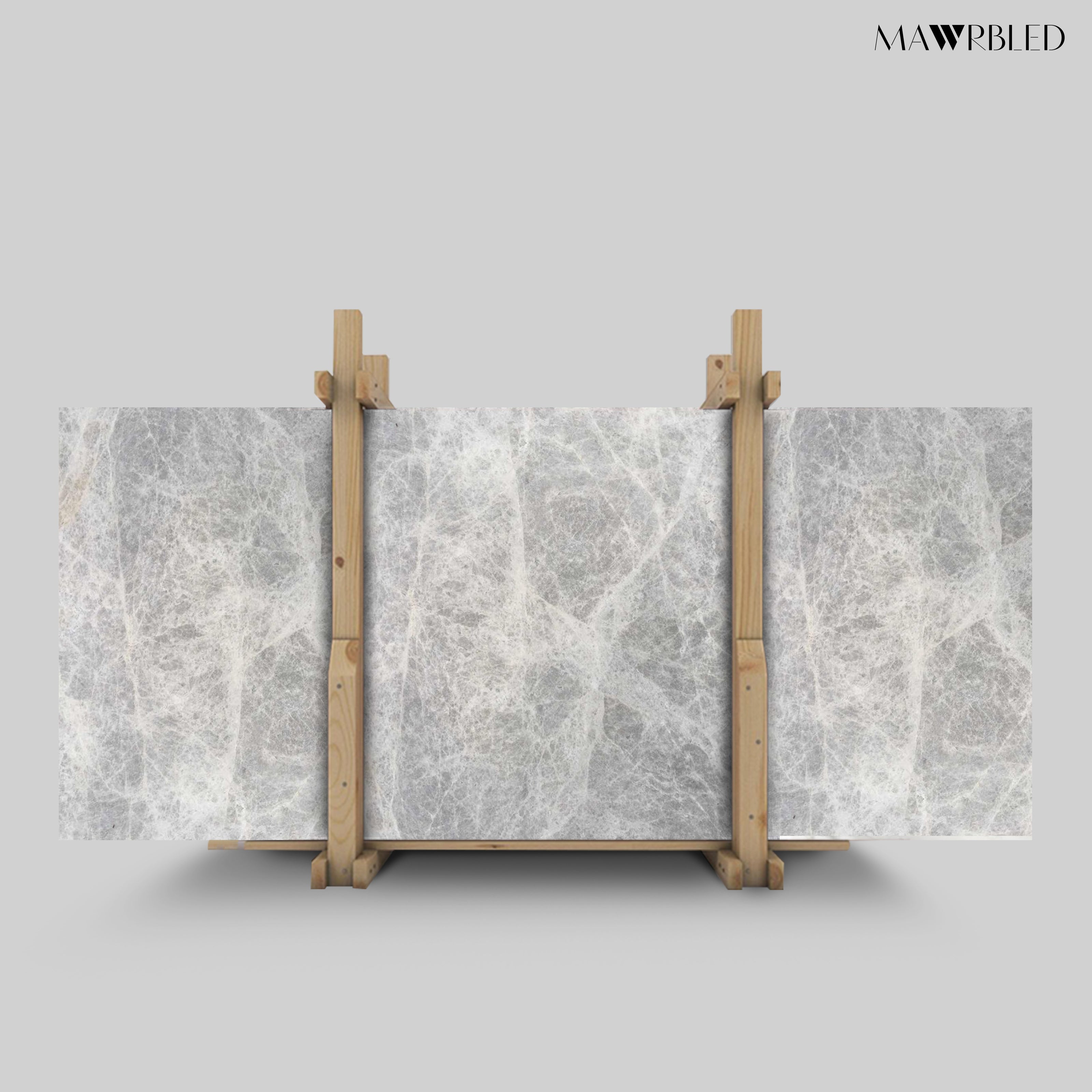 Silver Grey Marble - Shimmering Elegance in Stone