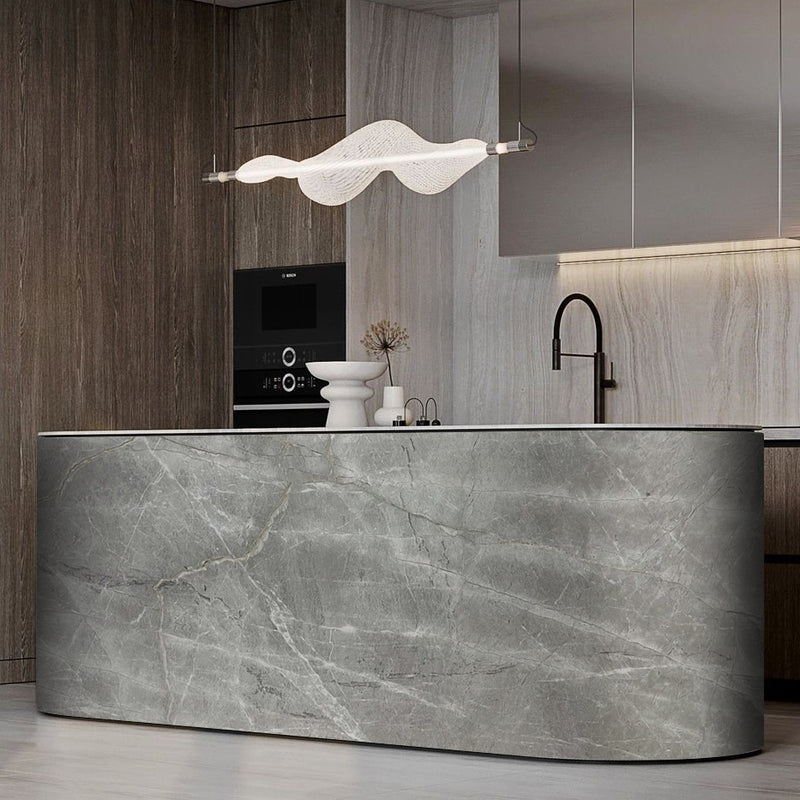 Silver Grey Marble - Shimmering Elegance in Stone