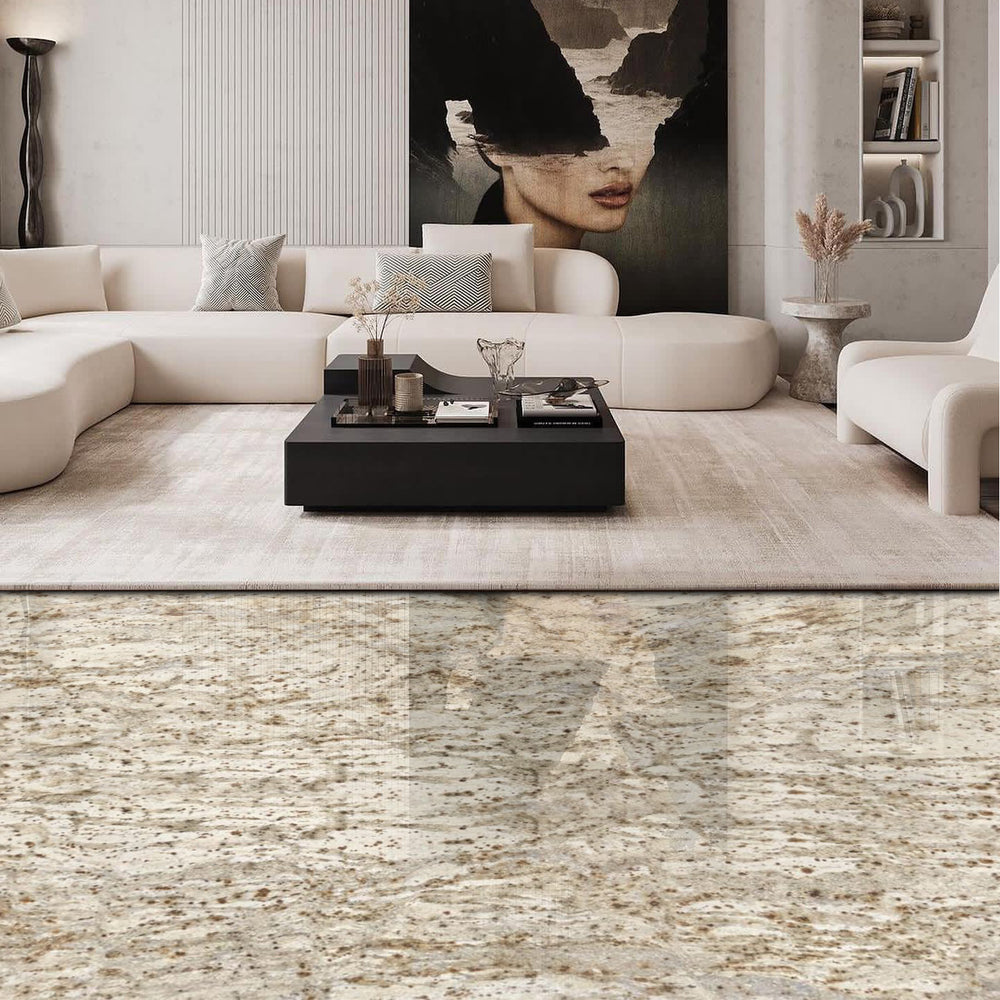 Andromeda Gold Granite - A Cosmic Symphony