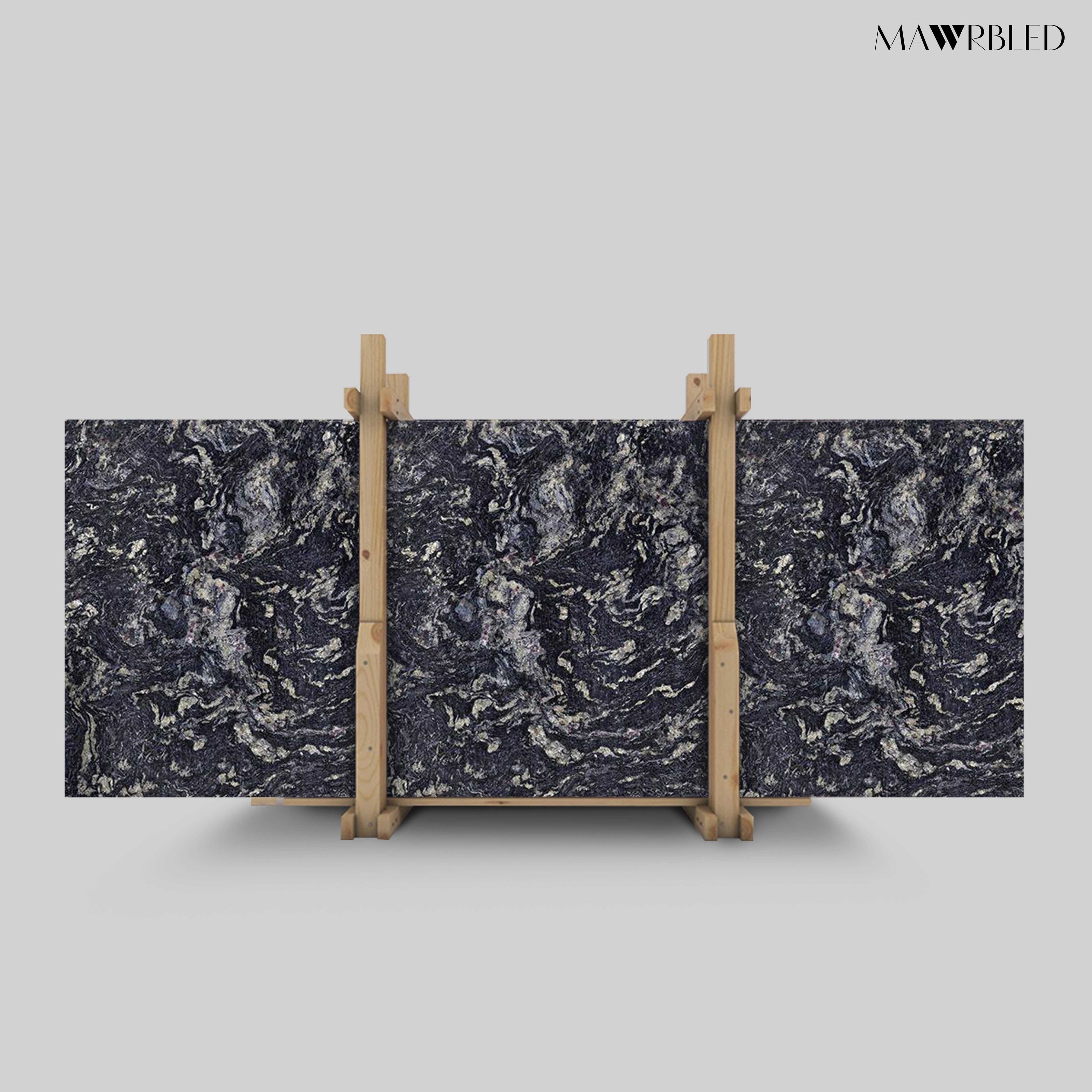 Blue Night Granite Countertops | Mawrbled