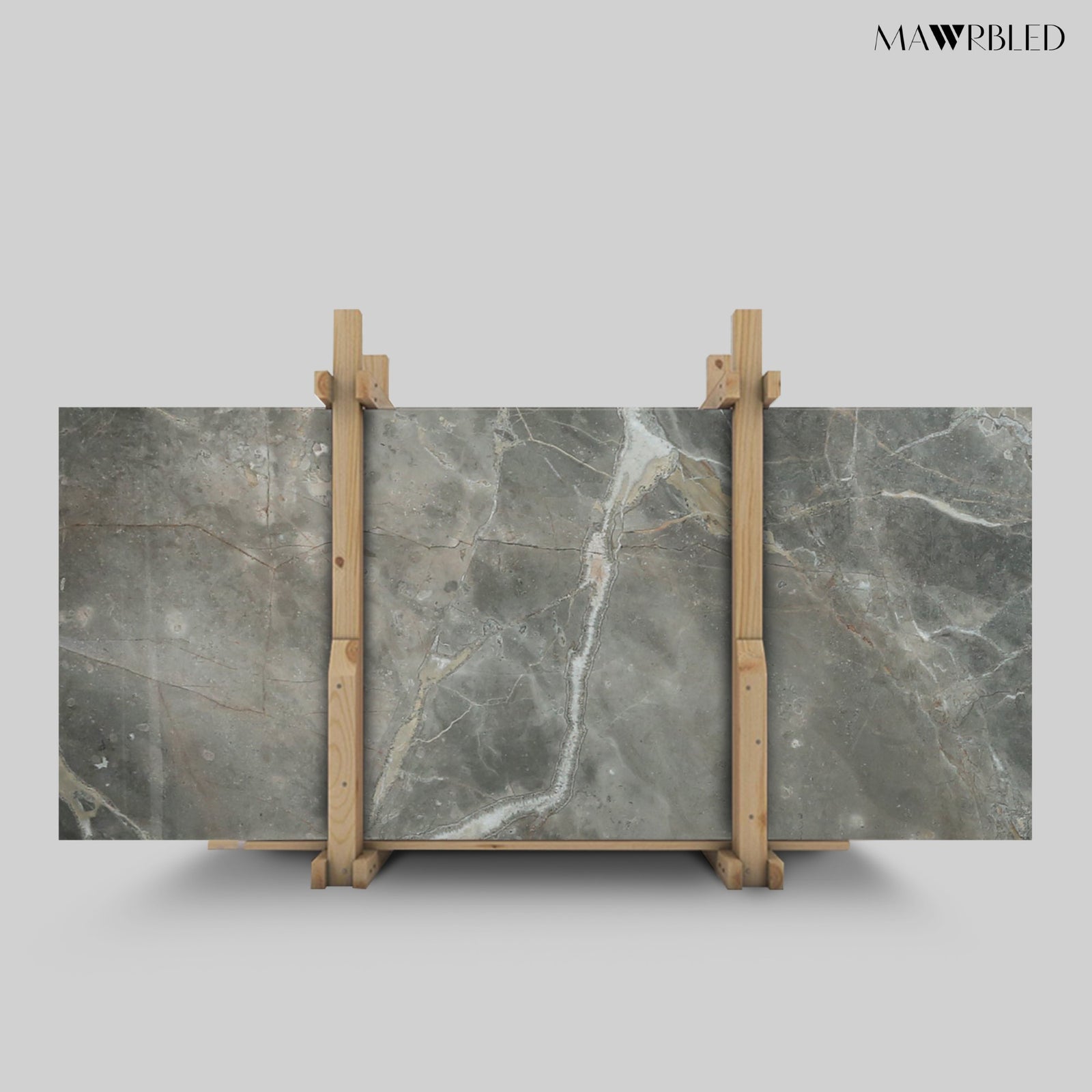 Grey Flurry Italian Marble | Mawrbled