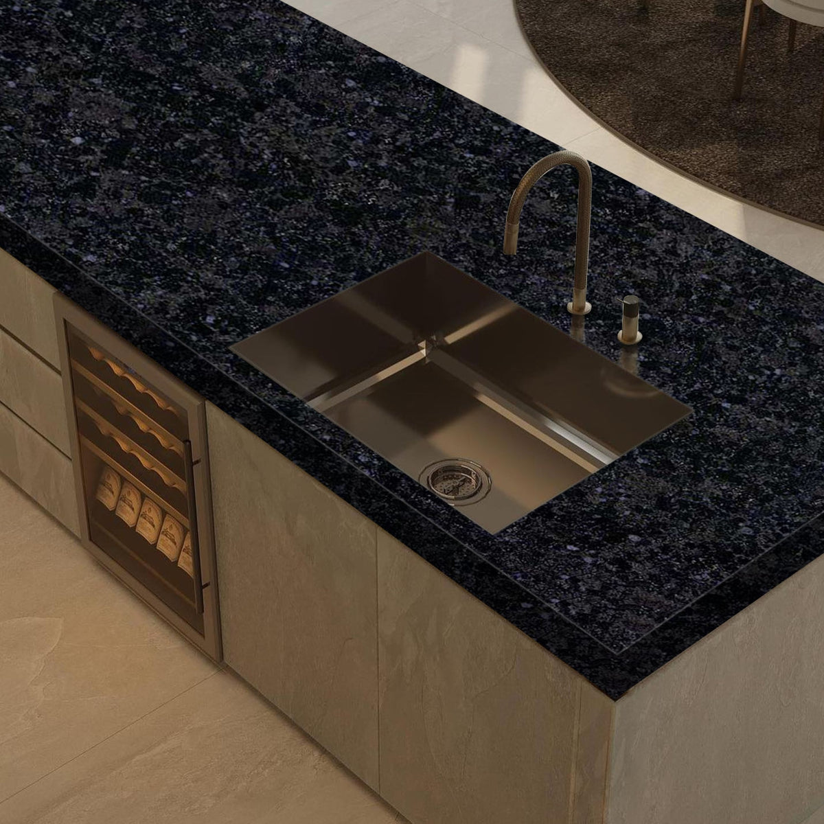 South Black Granite - Timeless Beauty and Versatility