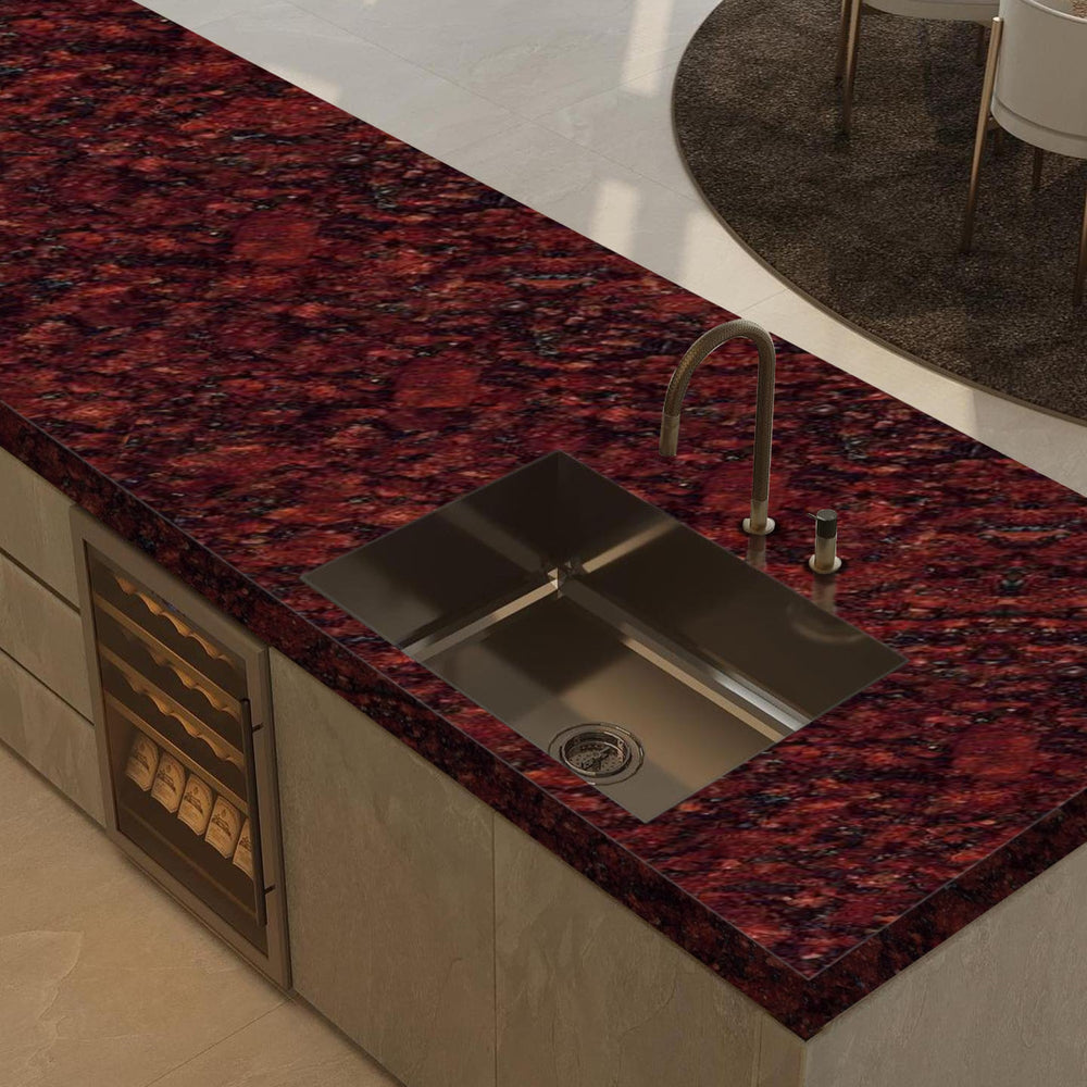 Ruby Red Marble - A Timeless Gem in Indian Marble