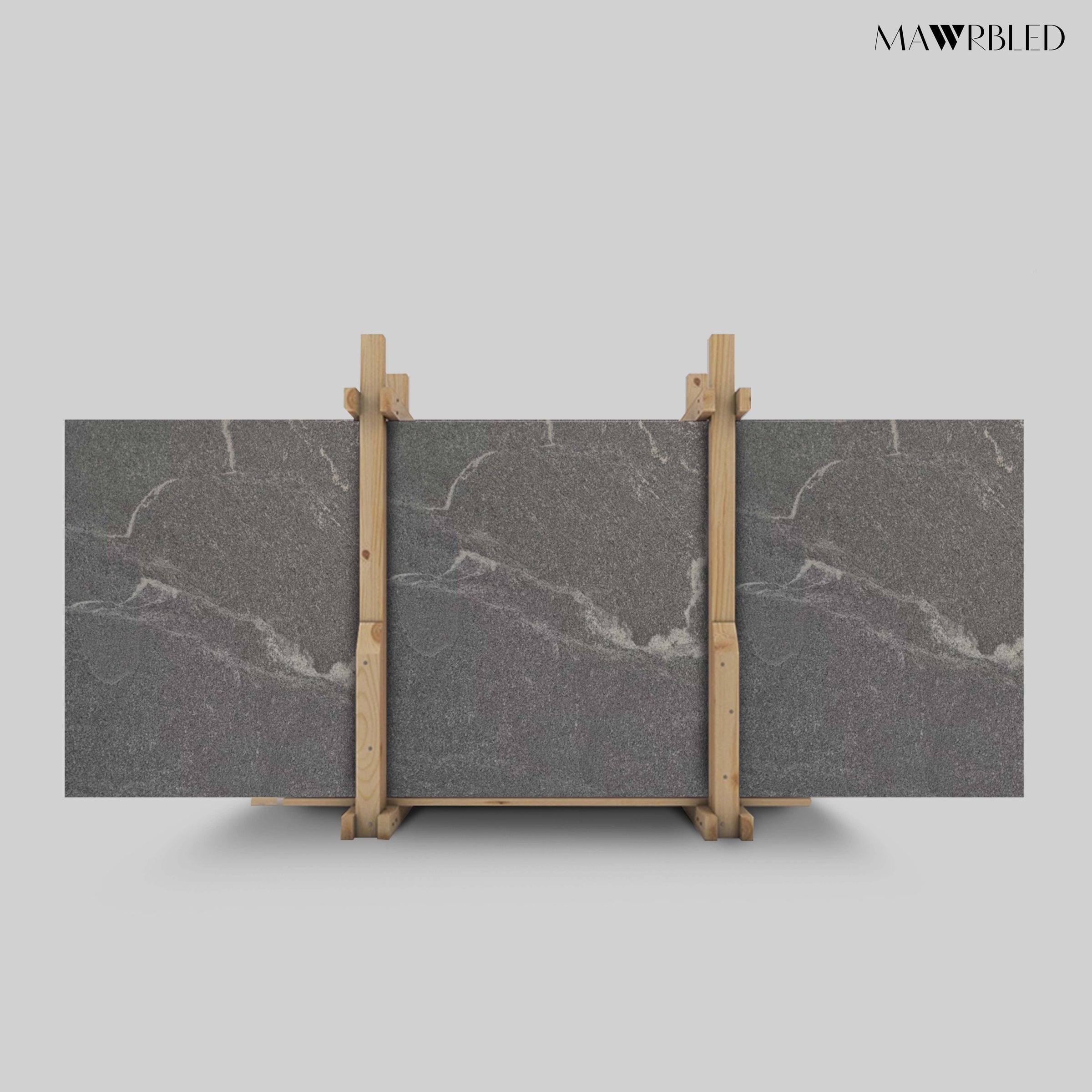 Silver Grey Honed Granite Countertops